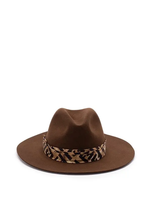 Fendi Fedora Hat - Multicolor