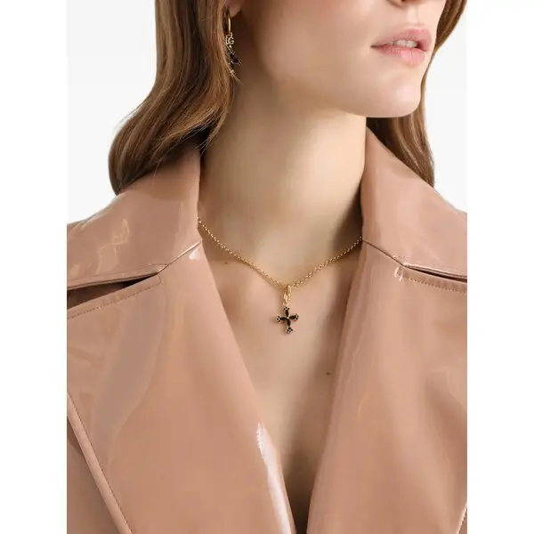 Dolce & Gabbana Belted Trench Coat With Glossy Finish
