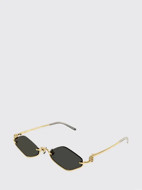 Gucci Acetate Rectangle Sunglasses - Gray