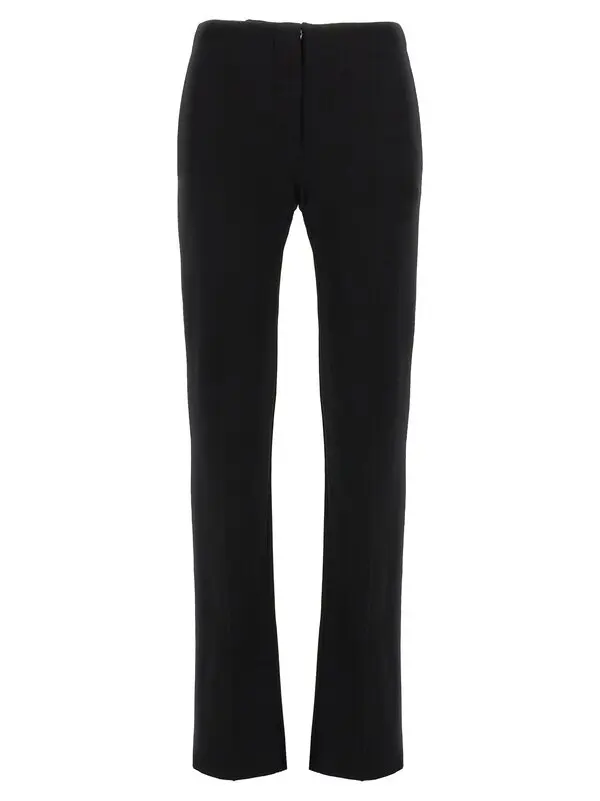 Sportmax Earry1 Stretch Viscose Trousers - Black