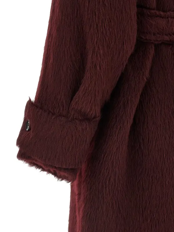 Max Mara Albata1234' Alpaca Wool Blend Robe Coat