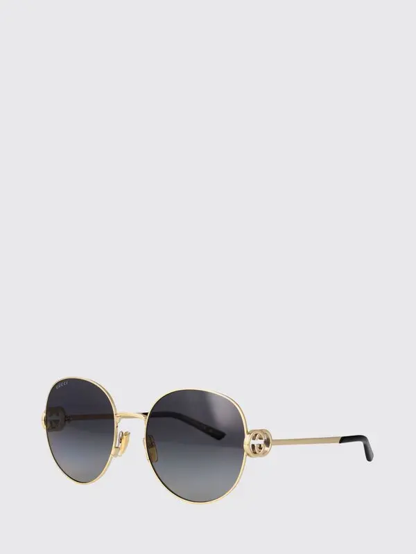 Gucci Round Frame Sunglasses - Gray