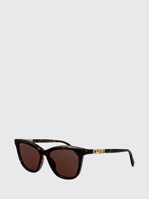 Gucci Tortoiseshell Acetate Sunglasses - Brown