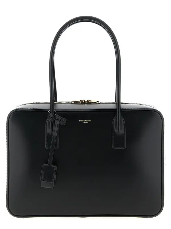 Saint Laurent Sac De Jour In Box Shoulder Bag - Black