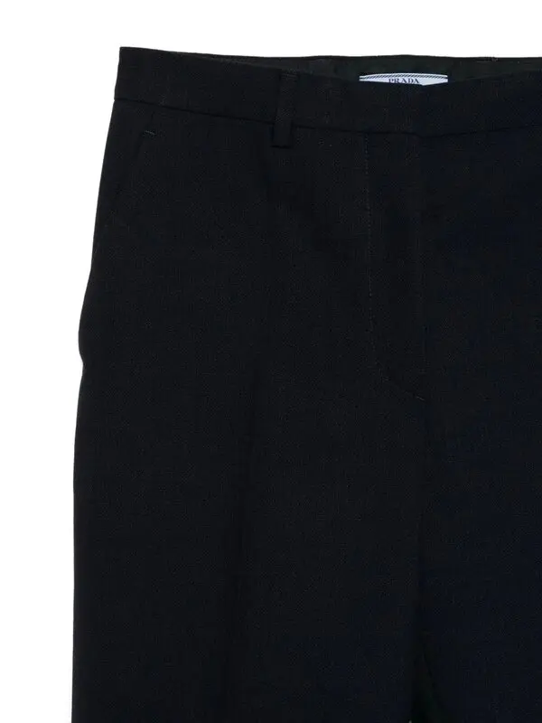 Prada Wool Straight Pants