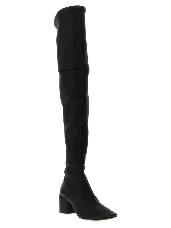 JIL SANDER Nappa Over The Knee Boots