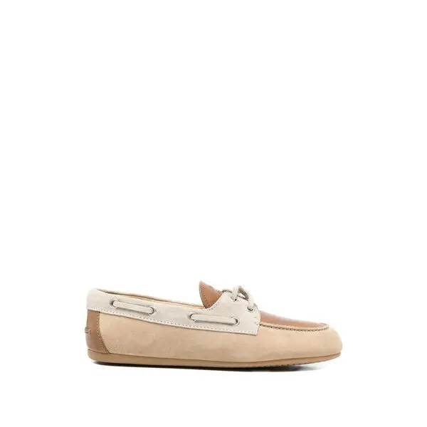 Miu Miu Suede Loafers With Flat Sole
