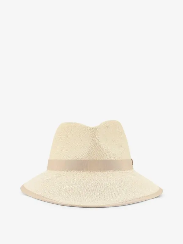 Max Mara Panama Hat - Cream