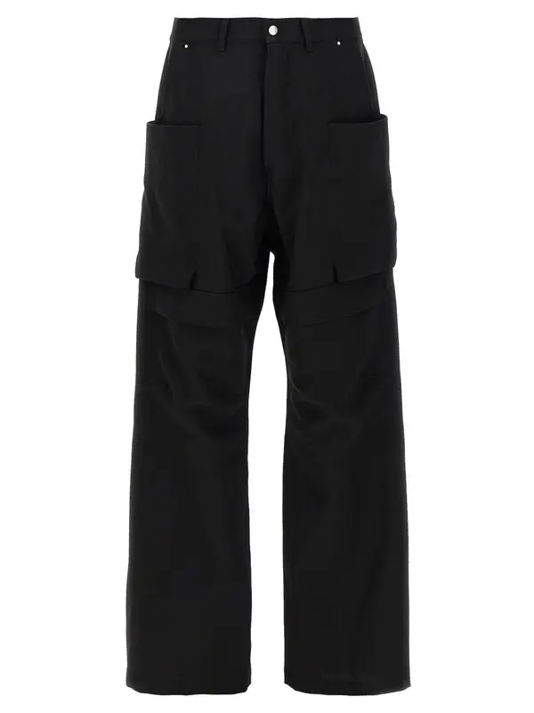 Rick Owens Stefan Cargo Virgin Wool Trousers