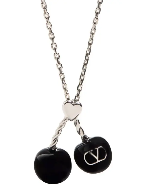 Valentino Garavani Metal And Enamel Necklace