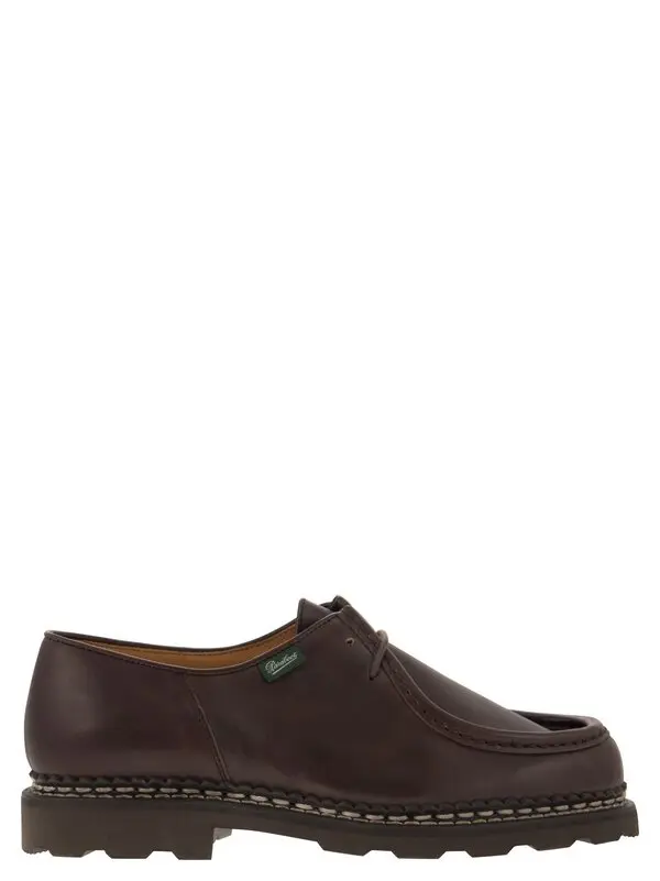 Paraboot Michael Leather Derby Shoes - Brown