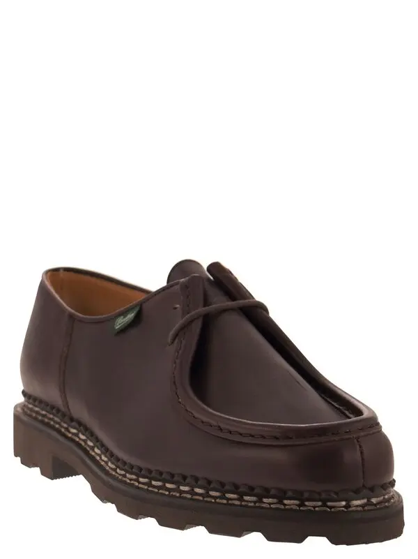 Paraboot Michael Leather Derby Shoes - Brown