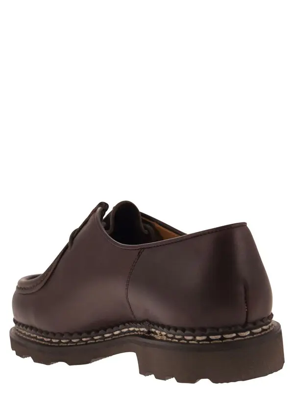 Paraboot Michael Leather Derby Shoes - Brown