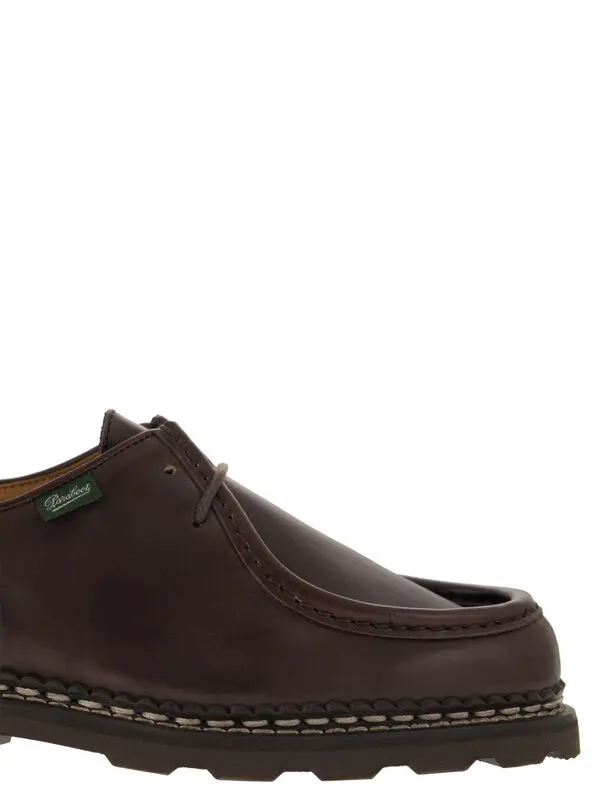 Paraboot Michael Leather Derby Shoes - Brown