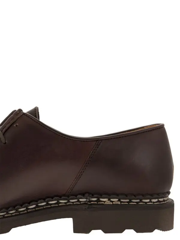 Paraboot Michael Leather Derby Shoes - Brown