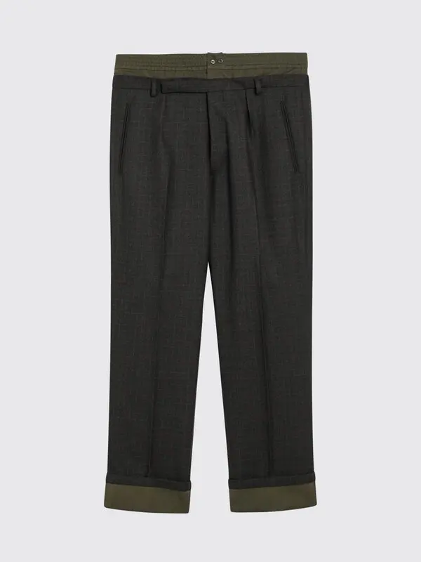 Prada Patterned Tailored Trousers