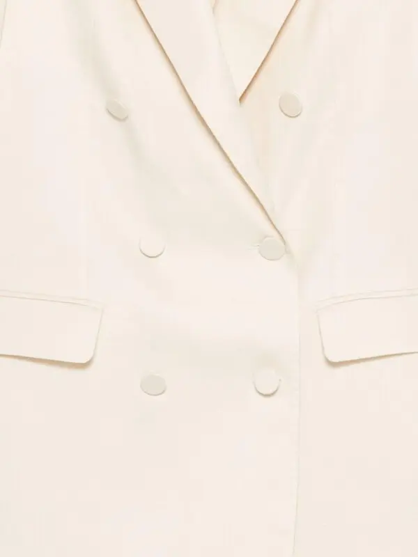 Tagliatore Linen Double-breasted Suit - Multicolor