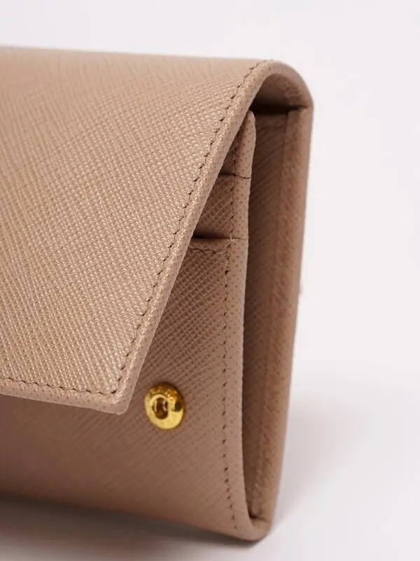 Prada Large Saffiano Leather Wallet