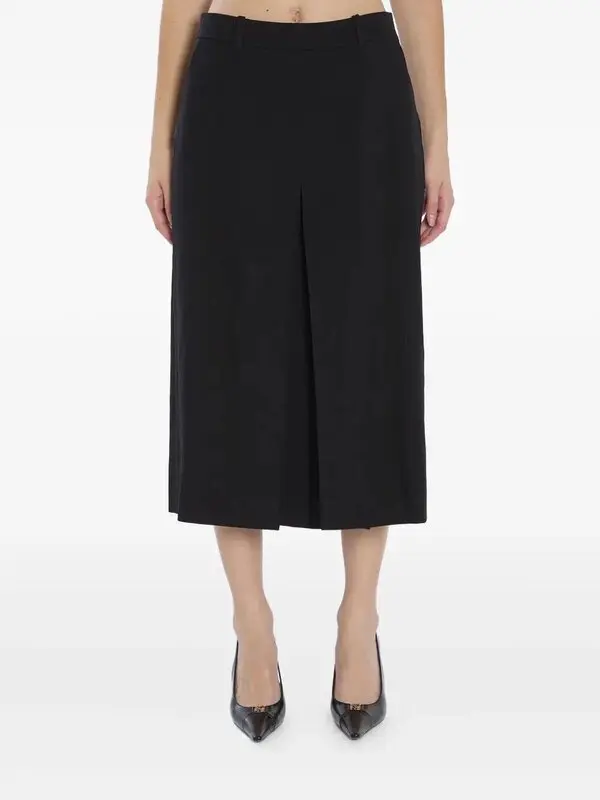Saint Laurent Wool Cropped Trousers