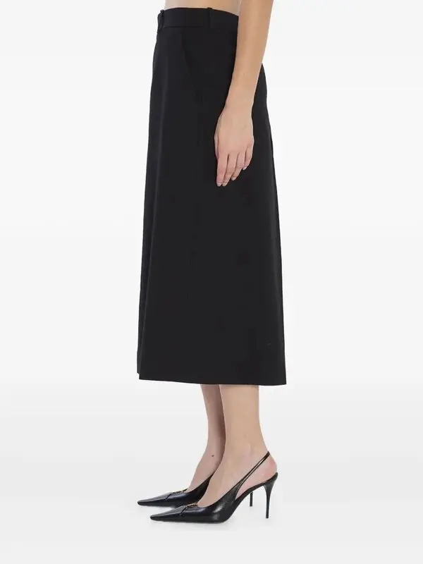 Saint Laurent Wool Cropped Trousers