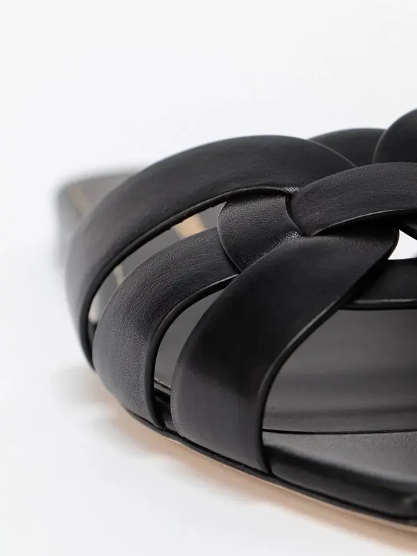Saint Laurent Tribute Mules - Multicolor