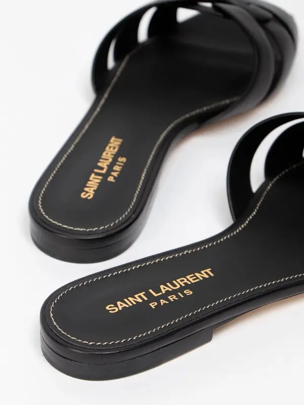 Saint Laurent Tribute Mules - Multicolor