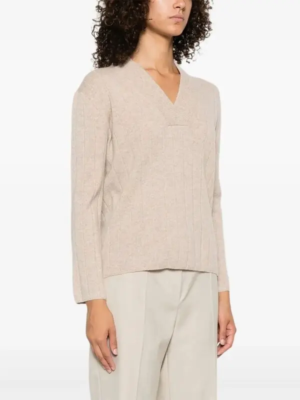 Max Mara Cashmere Pullover Sweater - Multicolor