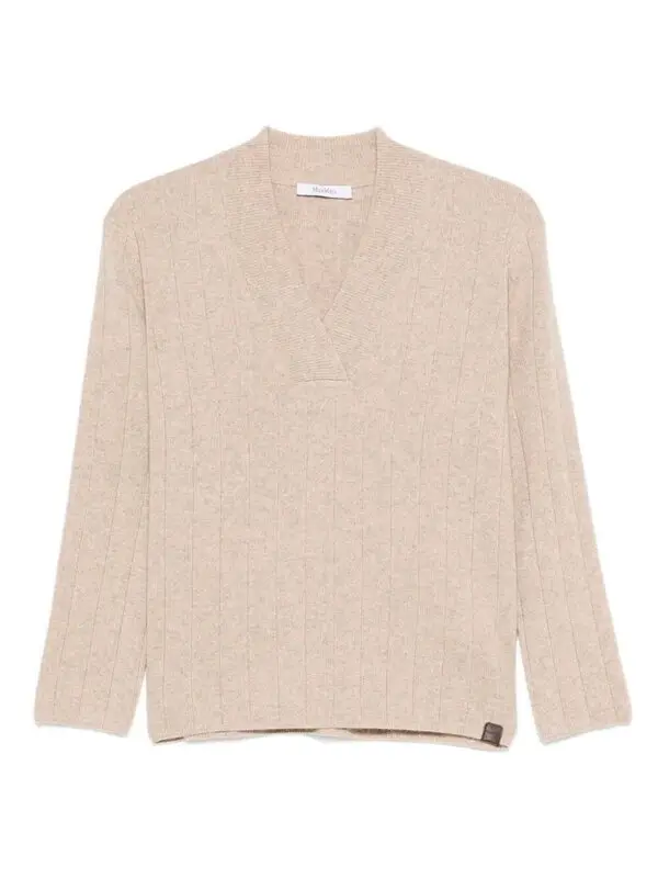 Max Mara Cashmere Pullover Sweater - Multicolor