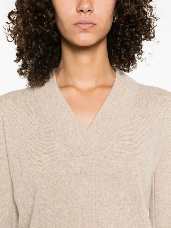 Max Mara Cashmere Pullover Sweater - Multicolor