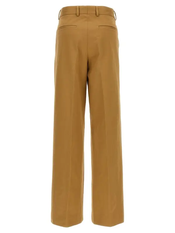 Dries Van Noten Paxy Cotton Wide Leg Pants