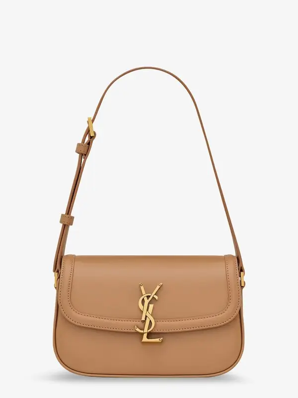 Saint Laurent Solferino Leather Shoulder Bag - Multicolor