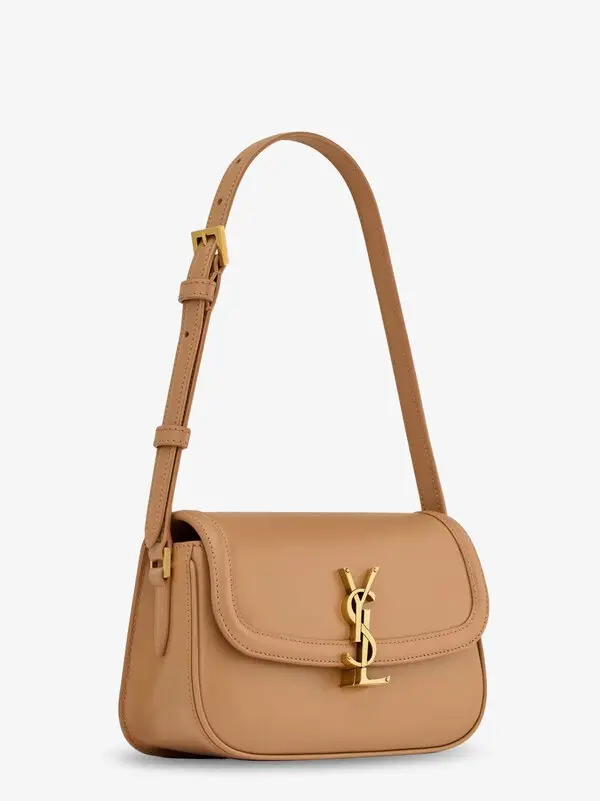Saint Laurent Solferino Leather Shoulder Bag - Multicolor