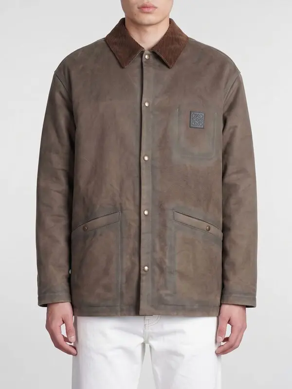 Loewe Viscose And Cotton Blend Jacket