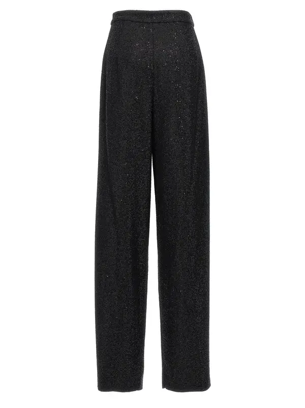 Max Mara Navigli Wide Leg Sequined Pants