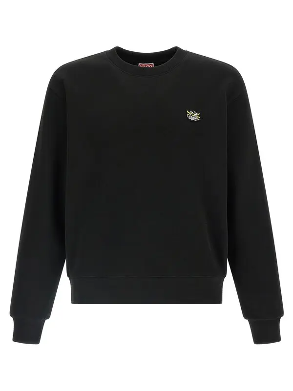 Kenzo Wild Tiger Crewneck Sweatshirt - Black