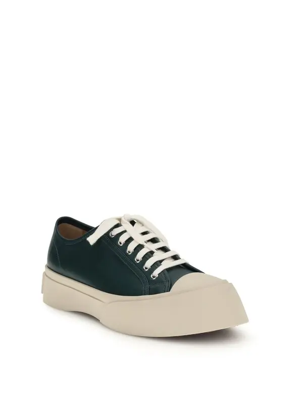 Marni Pablo Leather Sneakers - Black