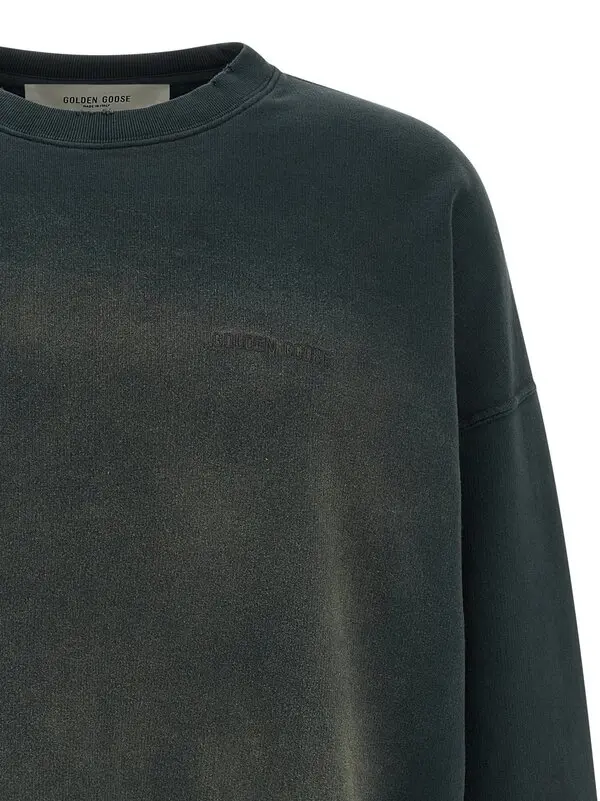 GOLDEN GOOSE Martin Oversized Sweatshirt - Black