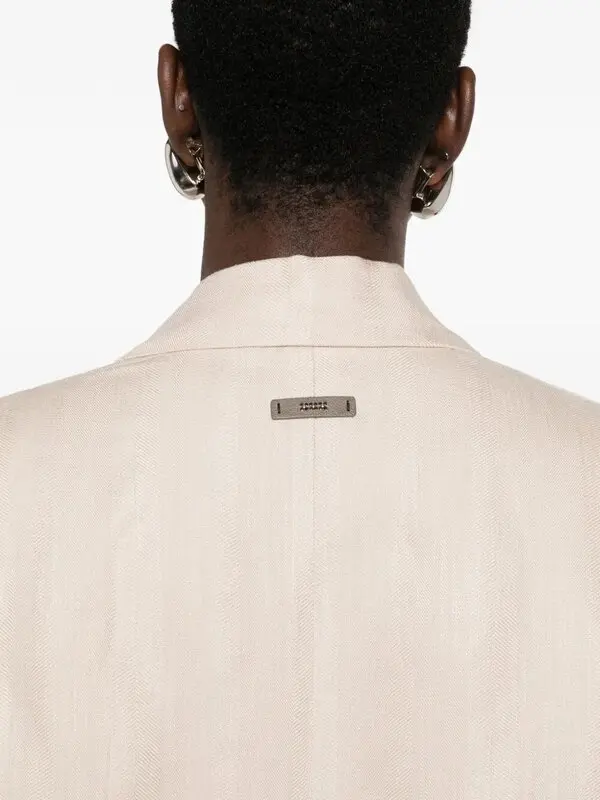 Peserico Pesrrico Double Breasted Viscose Jacket