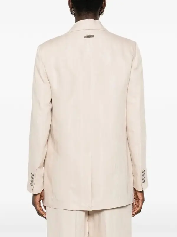 Peserico Pesrrico Double Breasted Viscose Jacket