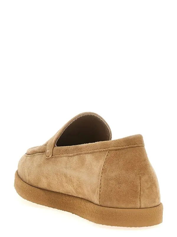 Max Mara Soft Suede Loafers