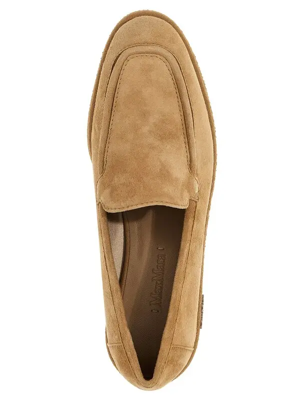 Max Mara Soft Suede Loafers