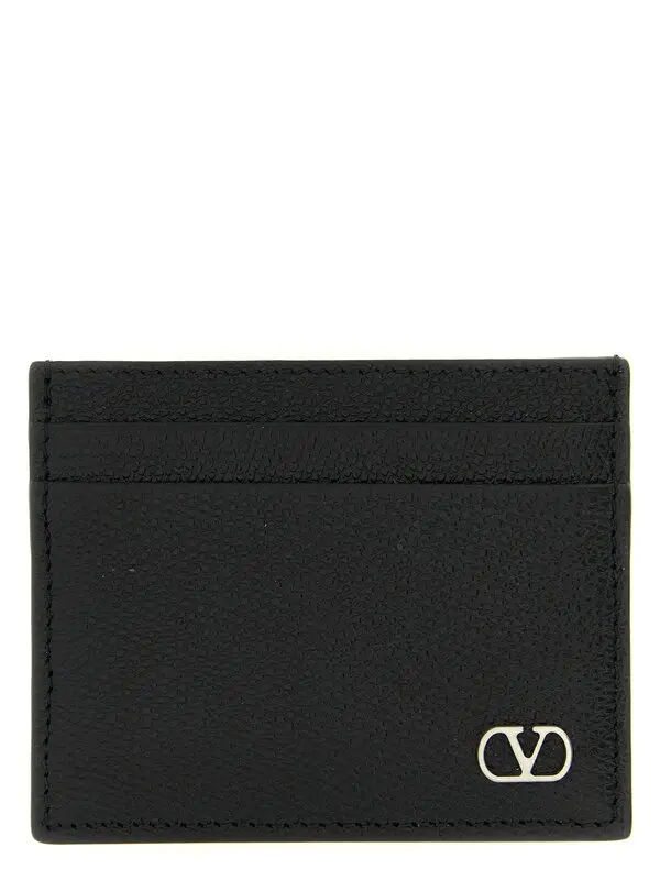 Valentino Garavani Vlogo Signature Cardholder - Black