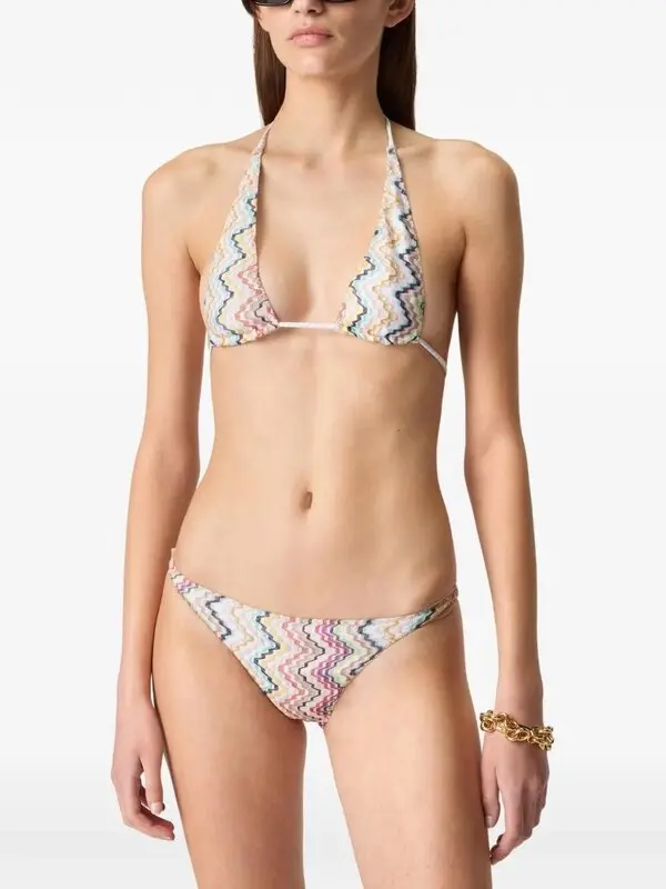 Missoni Zigzag Pattern Bikini - Multicolor