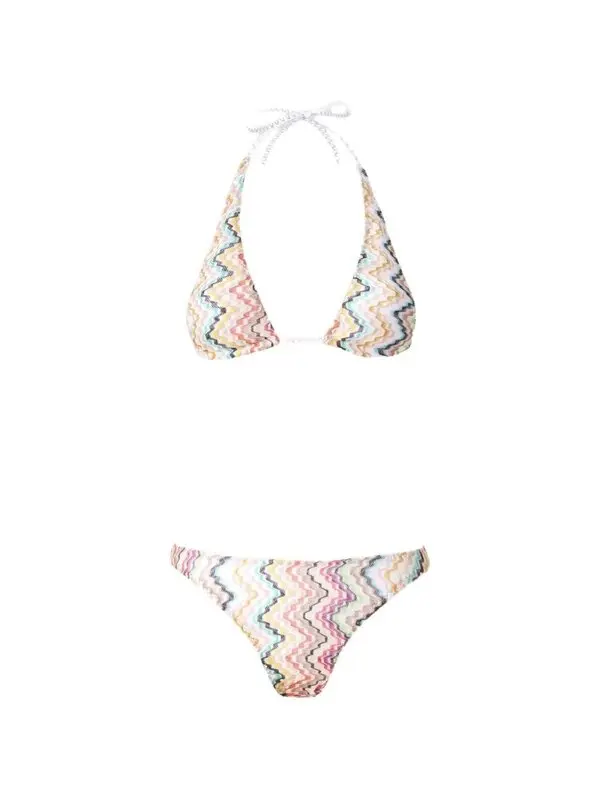 Missoni Zigzag Pattern Bikini - Multicolor