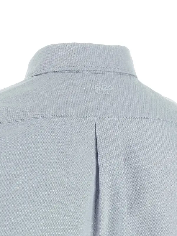 Kenzo Boke Flower Crest' Shirt - Blue