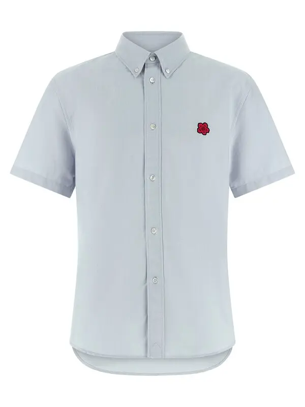 Kenzo Boke Flower Crest' Shirt - Blue