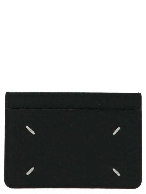 MAISON MARGIELA Logo Card Holder - Black