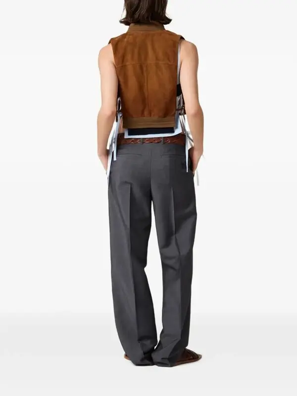 Miu Miu Mohair Trousers - Multicolor