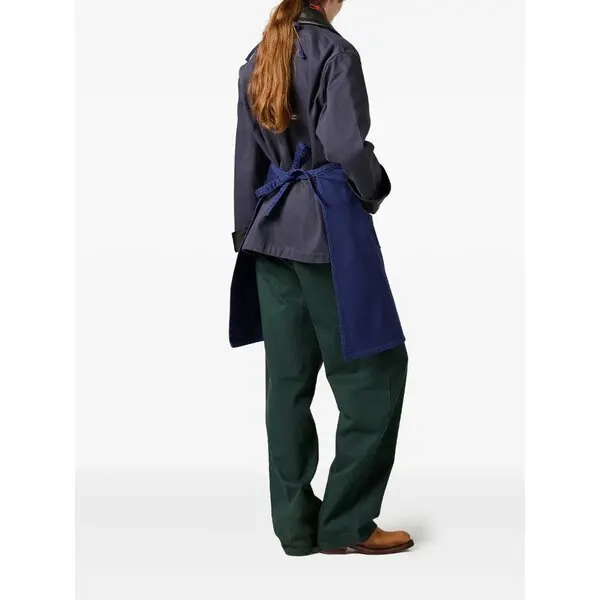 Miu Miu Cotton Patch Pockets Garment-dyed Top