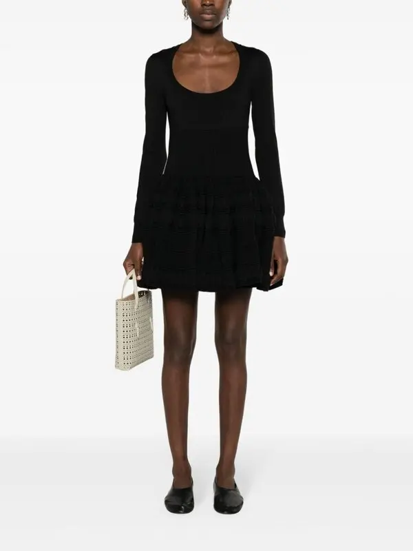 Alaïa 3d Crinoline Dress